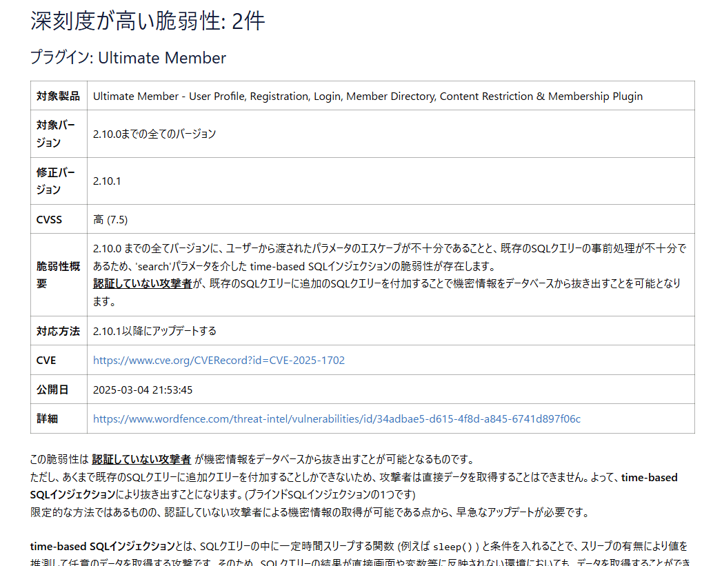 Security Advisory for WordPress - プライム・ストラテジー - CMSマネージドサービス